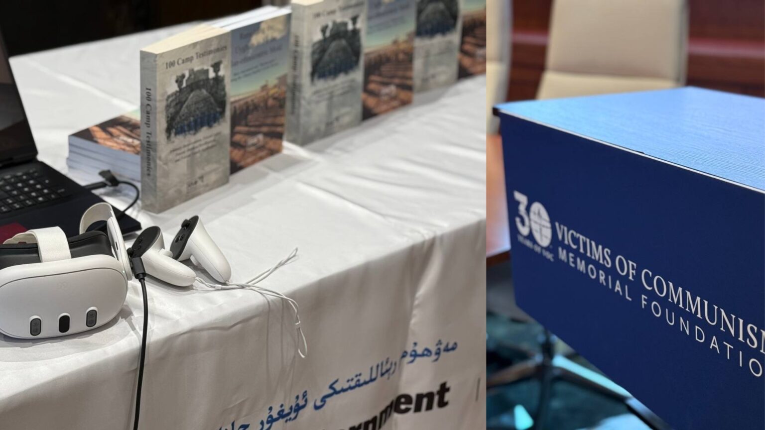VR Exhibition of Mass Internment Camps Showcased by UTJD at the China ...